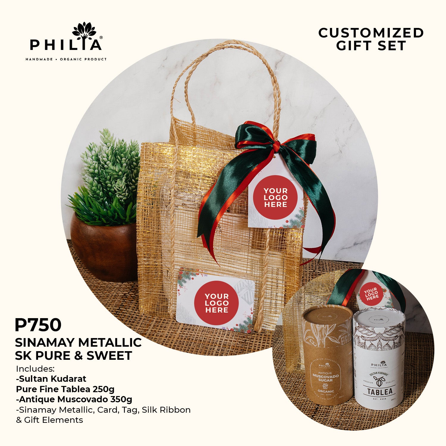 Sinamay Metallic – PHILIA